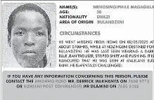 3 missing weekly as 43 vanish in 5 months - PressReader