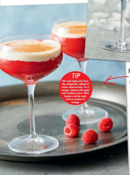 Raspberry & Apple Crumble Cocktail - PressReader