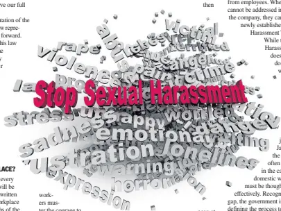Protect domestic workers from sexual harassment - PressReader