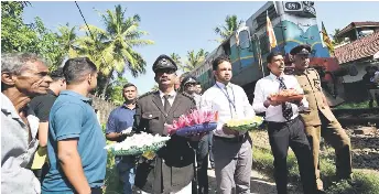 Sri Lanka train memorial honours tsunami tragedy - PressReader