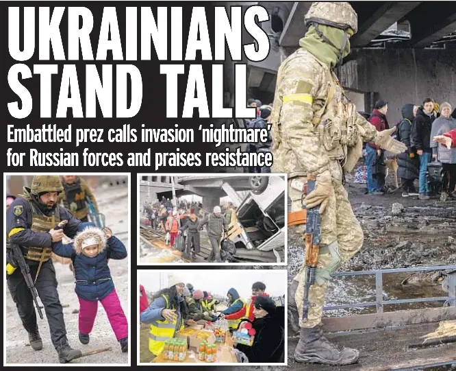 UKRAINIANS STAND TALL - PressReader
