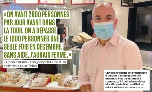 Il perd 1250 $ en une minute après l’annonce - PressReader