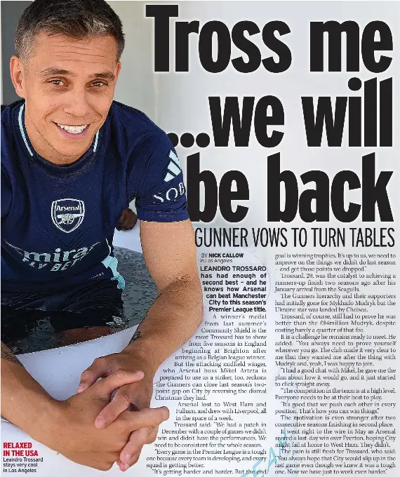 Tross me ...we will be back - PressReader