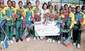 Edendale girls are CAF school champions - PressReader