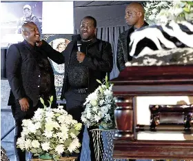 Brother apologises to victims at funeral of thug businessma­n - PressReader