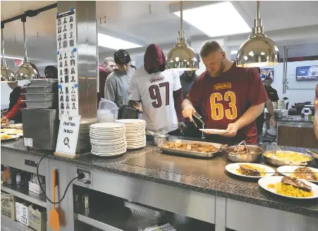 TURNING NFL TEAM MEALS INTO FINE DINING - PressReader