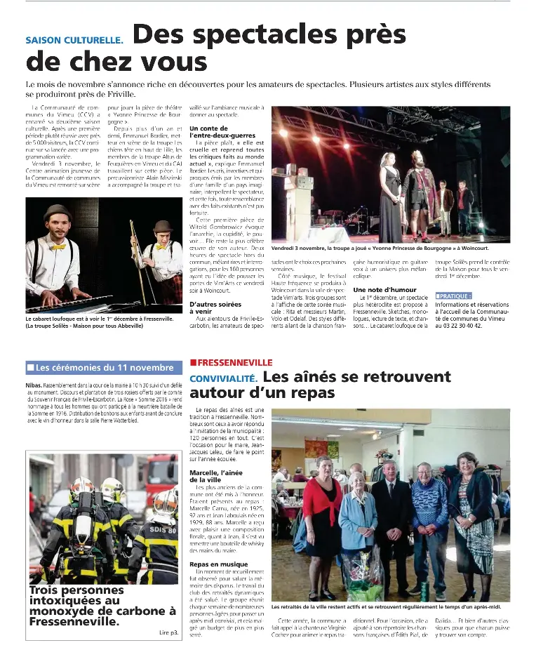 Des spectacles près de chez vous - PressReader