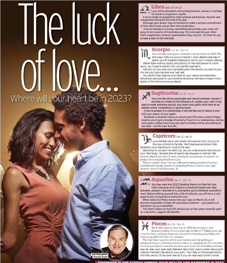 GRANT The luck of love… - PressReader