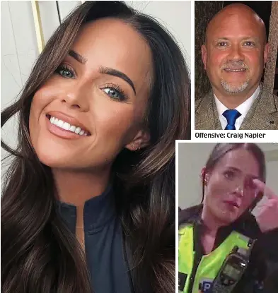 Father and daughter PCs exchanged vile messages mocking victims of ...