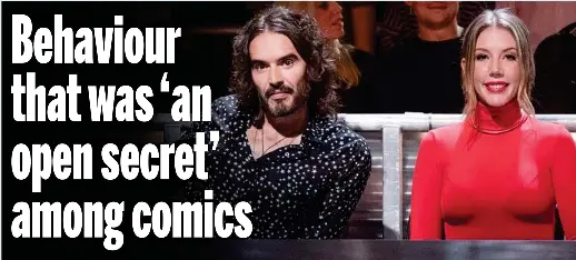 Behaviour that was ‘an open secret’ among comics - PressReader