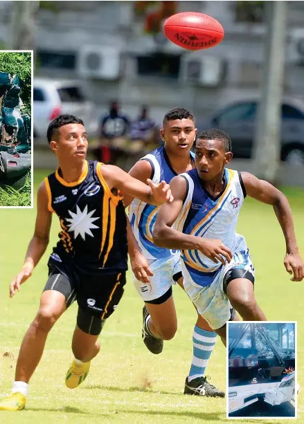 Footy Teens Escape Injuries - PressReader