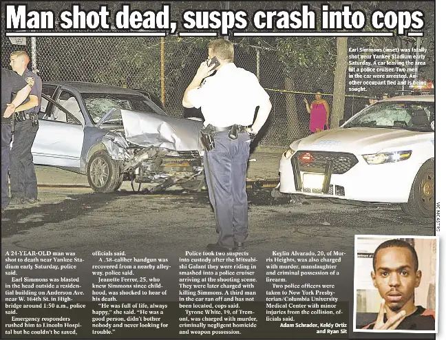 Man shot dead, susps crash into cops - PressReader