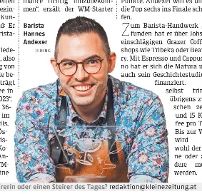 Barista kämpft um WM-Titel - PressReader
