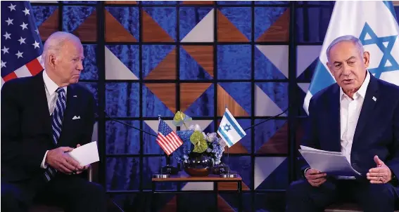 The Biden-Netanyahu relationsh­ip is strained like never before: can the two leaders move ...