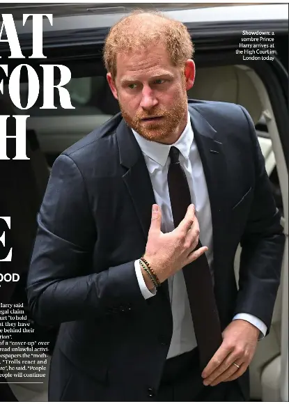 HARRY AT COURT FOR HIS HIGH STAKES GAMBLE - PressReader