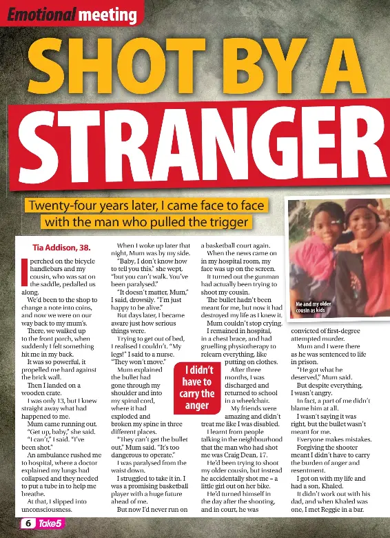 SHOT BY A STRANGER - PressReader