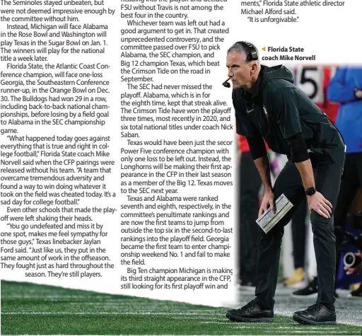 CFP, bowl matchups set - PressReader