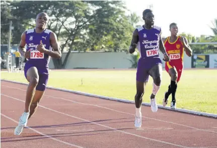 KC’S Kerr pleased after fast season opener in 100m - PressReader