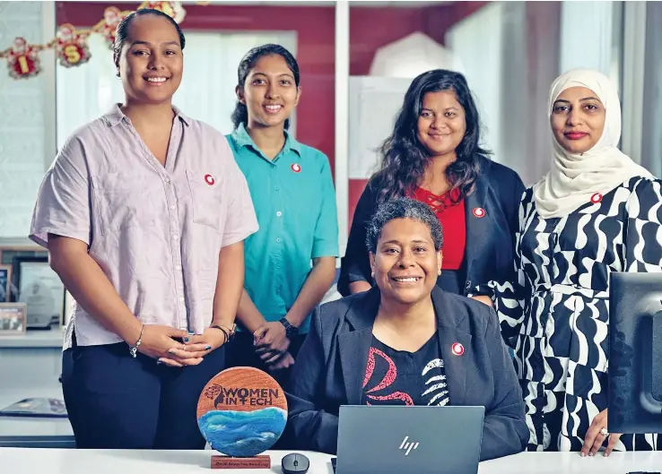 Bridging the divide: Vodafone Fiji championin­g gender equality in digital transforma­tion ...