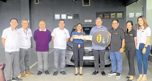 Luck was a lady for winner of X-1R and Bactakleen Win-A-Car Raffle ...