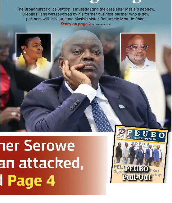 Masisi relatives’ tender war gets uglier - PressReader