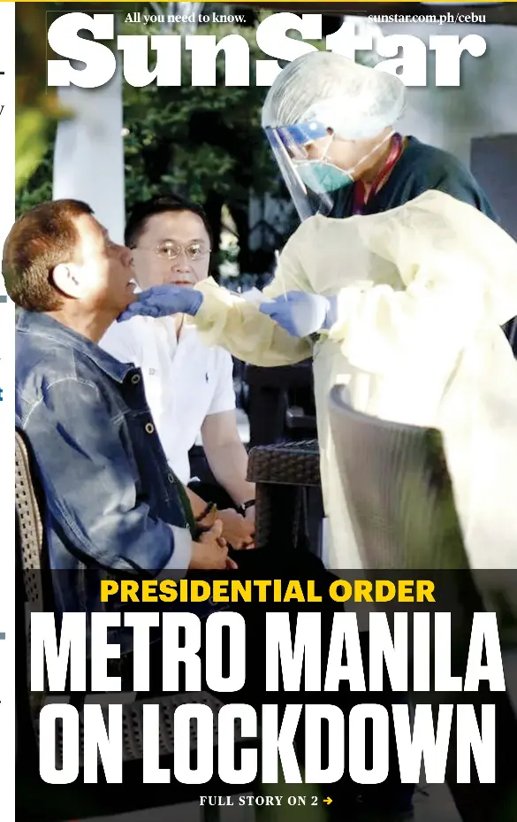 METRO MANILA ON LOCKDOWN - PressReader