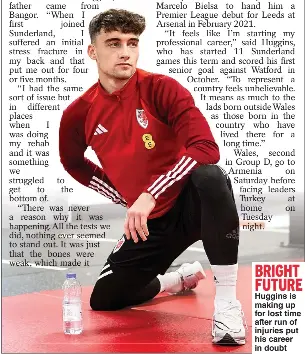 HUGGINS IS BACK FROM THE BRINK - PressReader