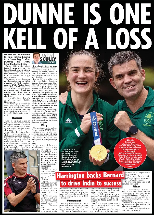 DUNNE IS ONE KELL OF A LOSS - PressReader