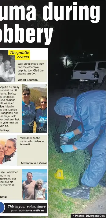 Collective trauma during Belladonna robbery - PressReader