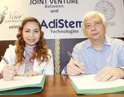 Biotech firm partners with wellness treatment clinic - PressReader