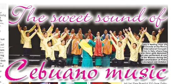 The sweet sound of Cebuano music - PressReader