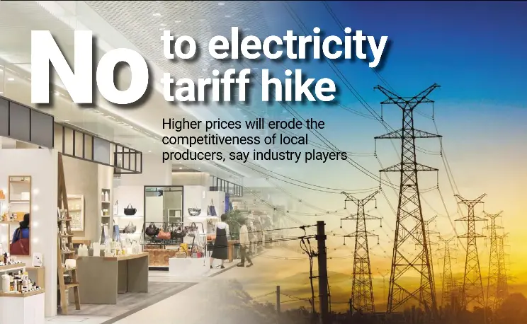 No to electricit­y tariff hike - PressReader
