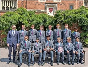 Grammar school team are crowned county cricket champions - PressReader