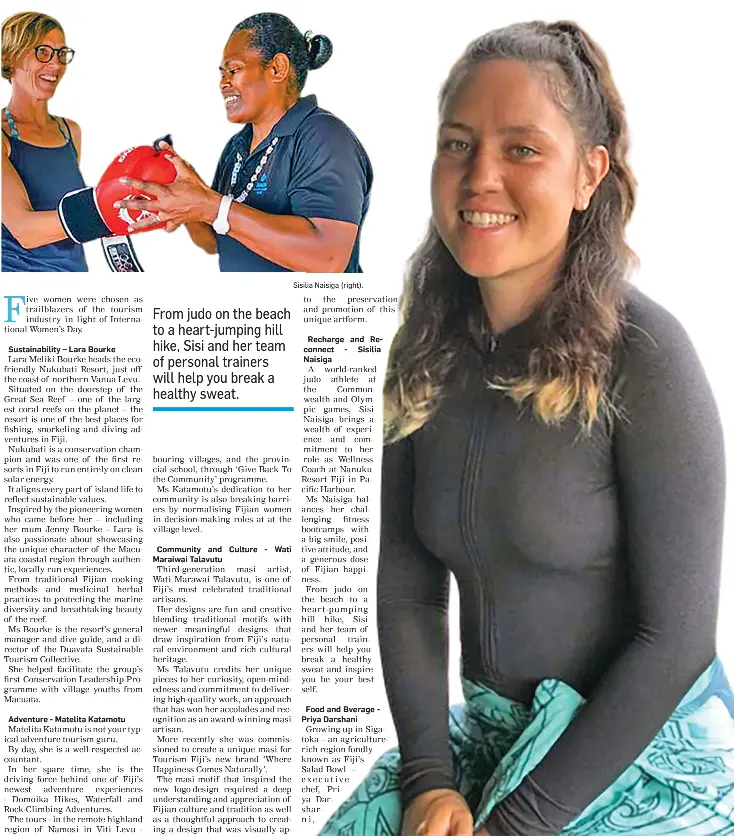 Bourke, Naisiga,Trailblaze­rs - PressReader