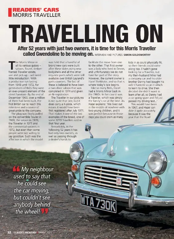 TRAVELLING ON - PressReader