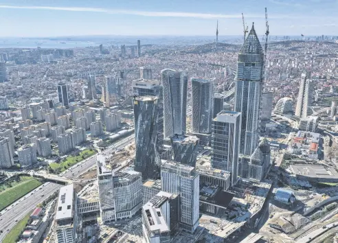 Erdoğan inaugurate­s Istanbul Financial Center - PressReader