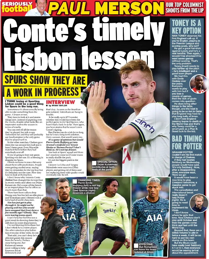 Conte’s timely Lisbon lesson - PressReader