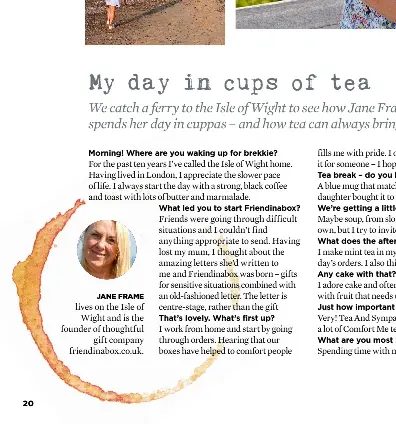 My day in cups of tea - PressReader