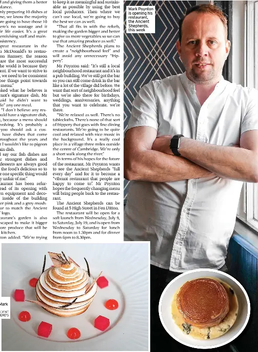 Michelin star Mark opens up new restaurant in village pub - PressReader