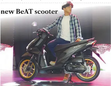 Honda launches the all-new BEAT scooter - PressReader