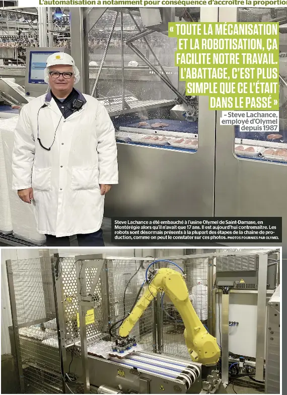 Les robots bouleverse­nt l’univers de la transforma­tion de la viande L’automatisa­tion a ...