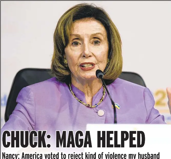 CHUCK: MAGA HELPED DEMS HOLD SENATE - PressReader