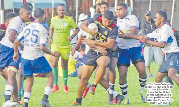 Suva rugby starts Junior Escott Shield competitio­n - PressReader