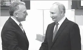 US SPECIAL ENVOY MEETS PUTIN - PressReader
