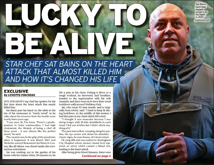 LUCKY TO BE ALIVE - PressReader