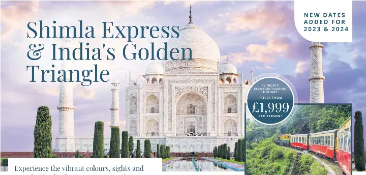 Shimla Express & India's Golden Triangle - PressReader
