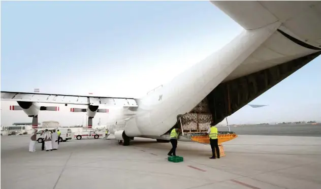 First aid plane takes off from Dubai to Pakistan - PressReader