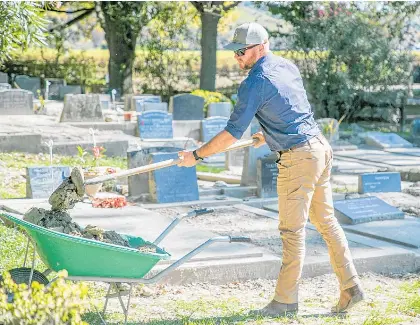 Flood silt still covers some graves - PressReader