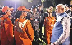 PM Modi interacts with rescue agencies deployed in Turkey - PressReader