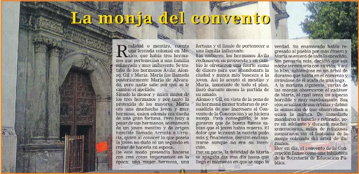 La monja del convento - PressReader